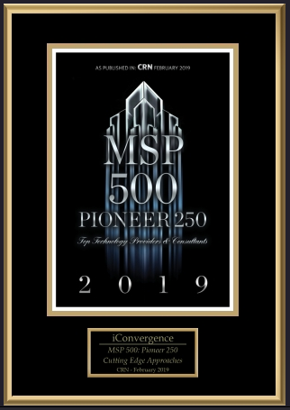 iConvergence Recognized for Excellence in Managed Services